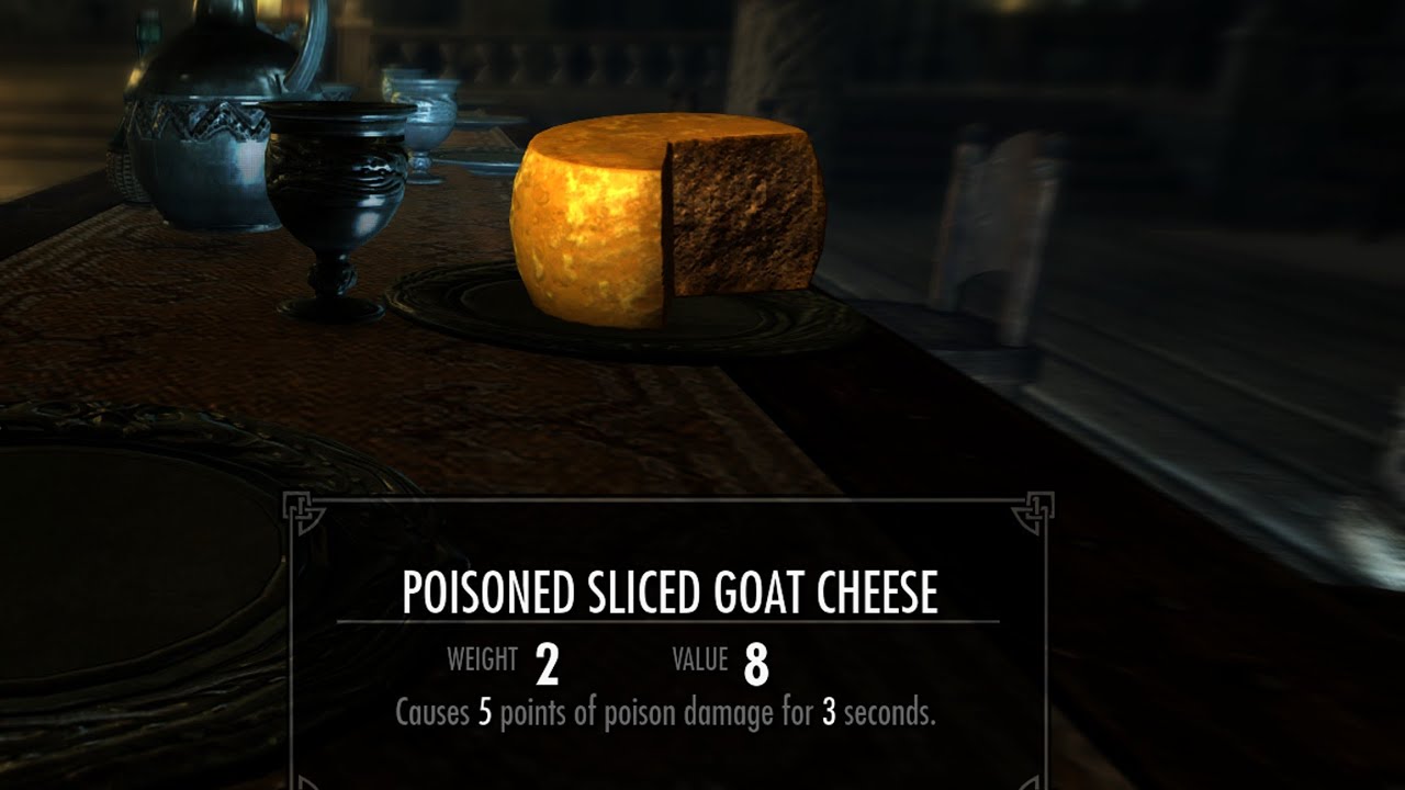 Poisoned Sliced Goat Cheese Location - YouTube