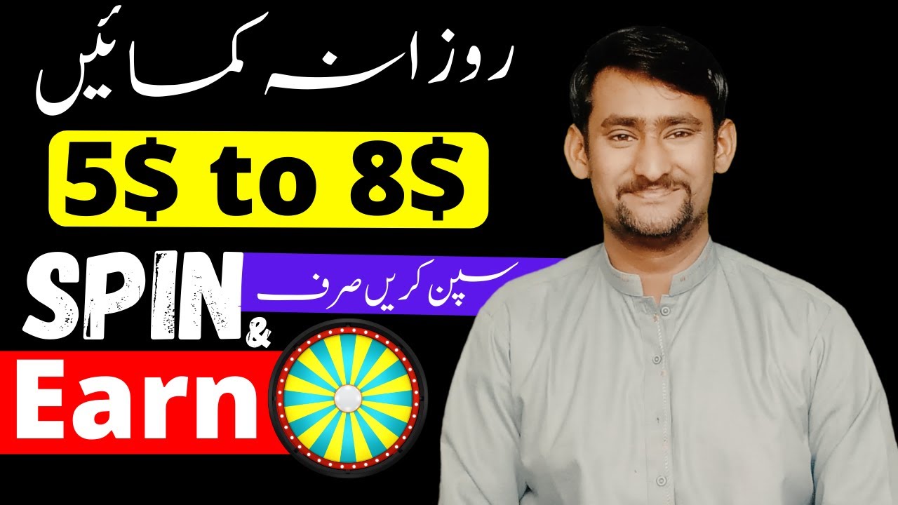 Earn Money Online Fast | Spin Wheel & Earn 5$ Daily Free | New Fast ...