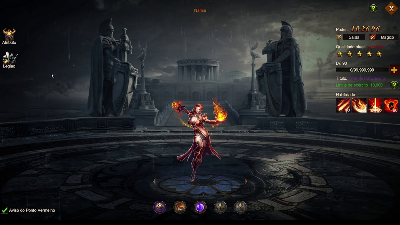 Ultimate Glory - War Of Kings - Game Play - Ataque focado em Infantaria ...