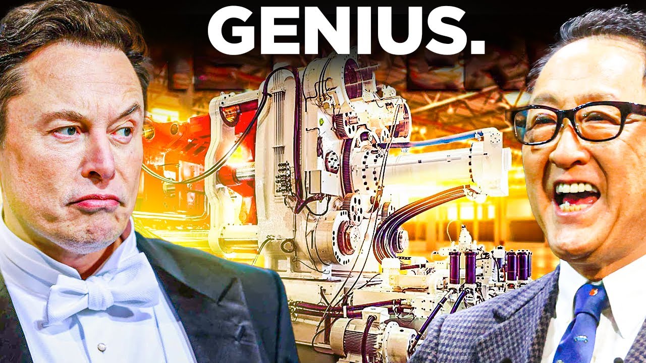 Tesla Giga casting! Toyota Finally Admits Elon Musk is a Genius! - YouTube