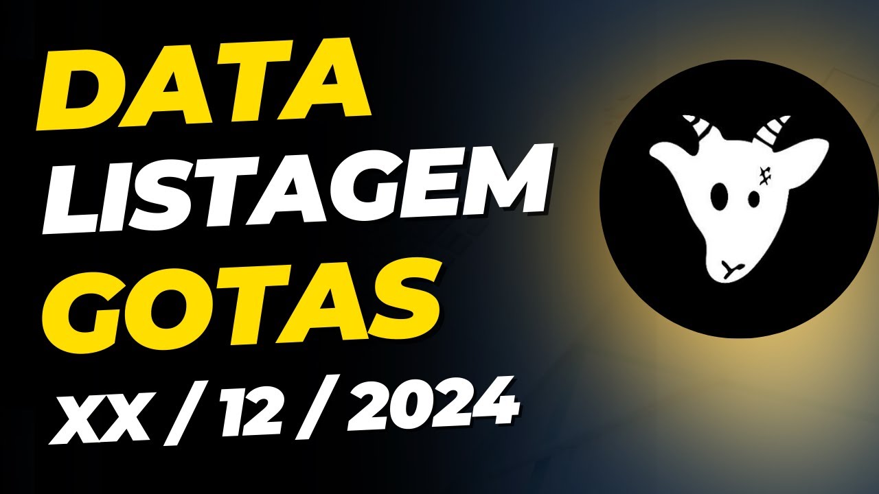 AIRDROP GOATS LISTAGEM DO TOKENS EM DEZEMBRO - YouTube
