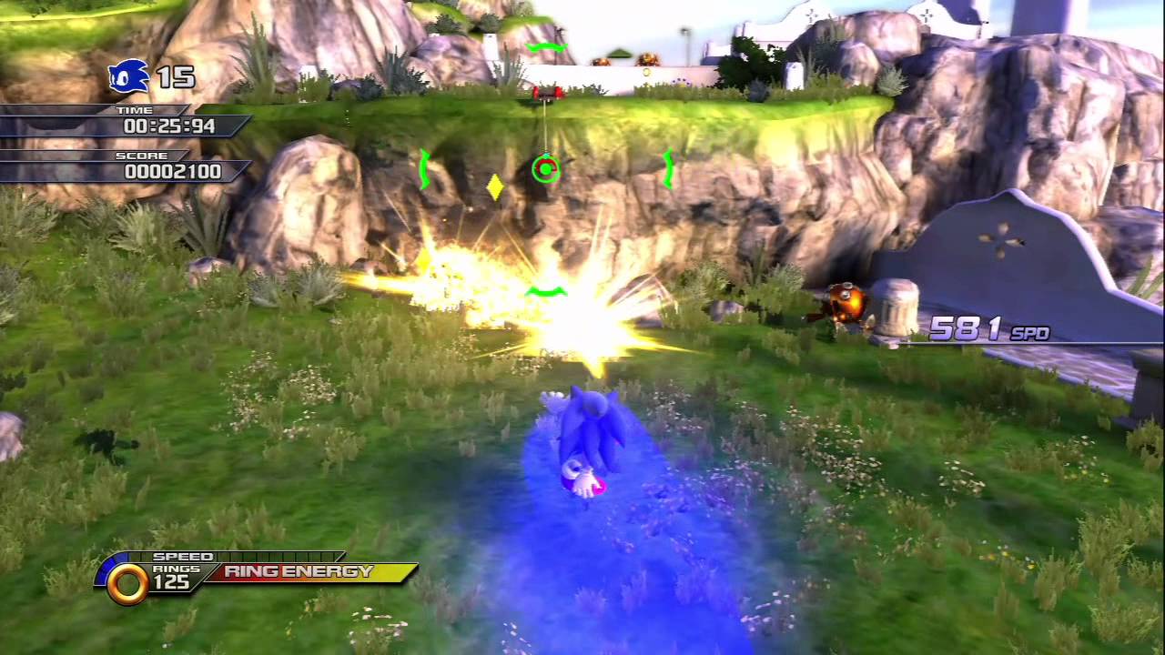 Sonic Unleashed Windmill Isle Day Act 1 - YouTube