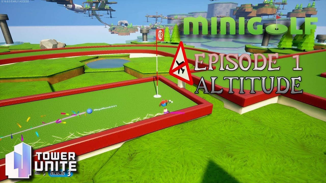 Tower Unite | Mini Golf with my Bros! (Altitude) - YouTube