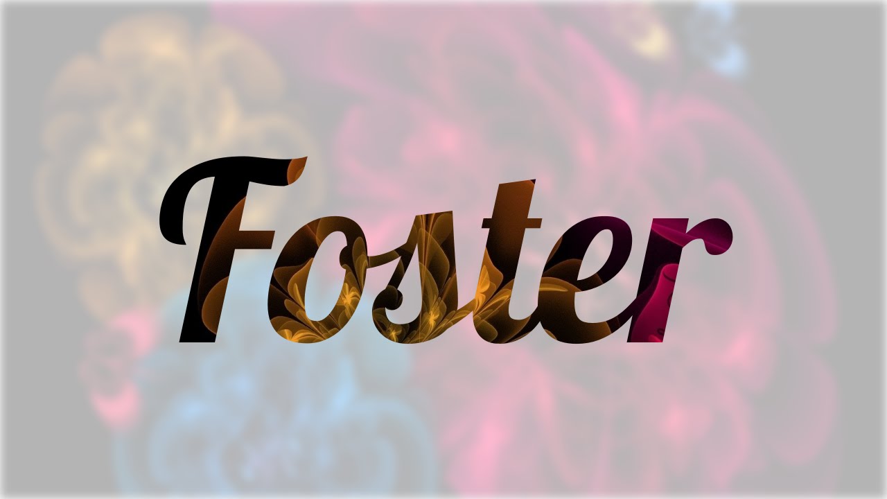 Significado de Foster, nombre Inglés para tu bebe niño o niña (origen y ...