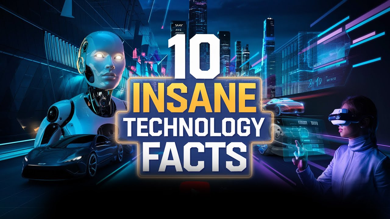 10 Insane Technology Facts That Show the Future Is Already Here - YouTube