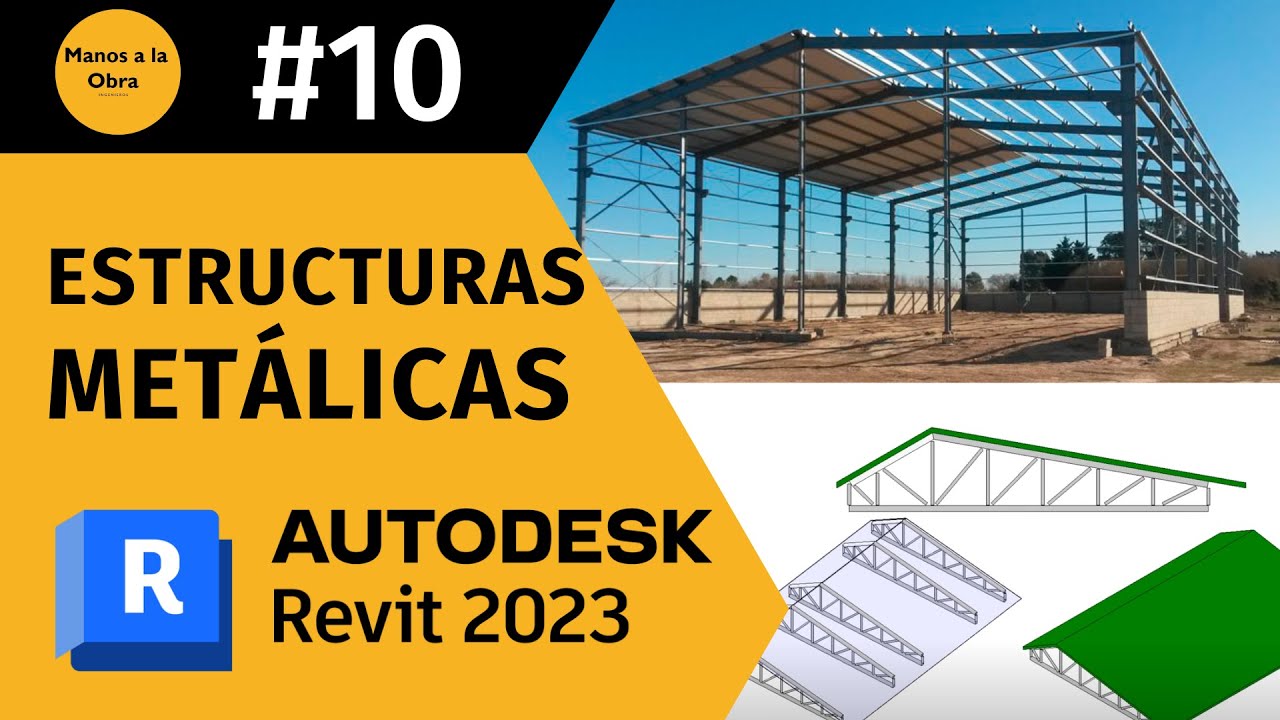 CERCHAS METÁLICAS O TIJERALES #revit - YouTube