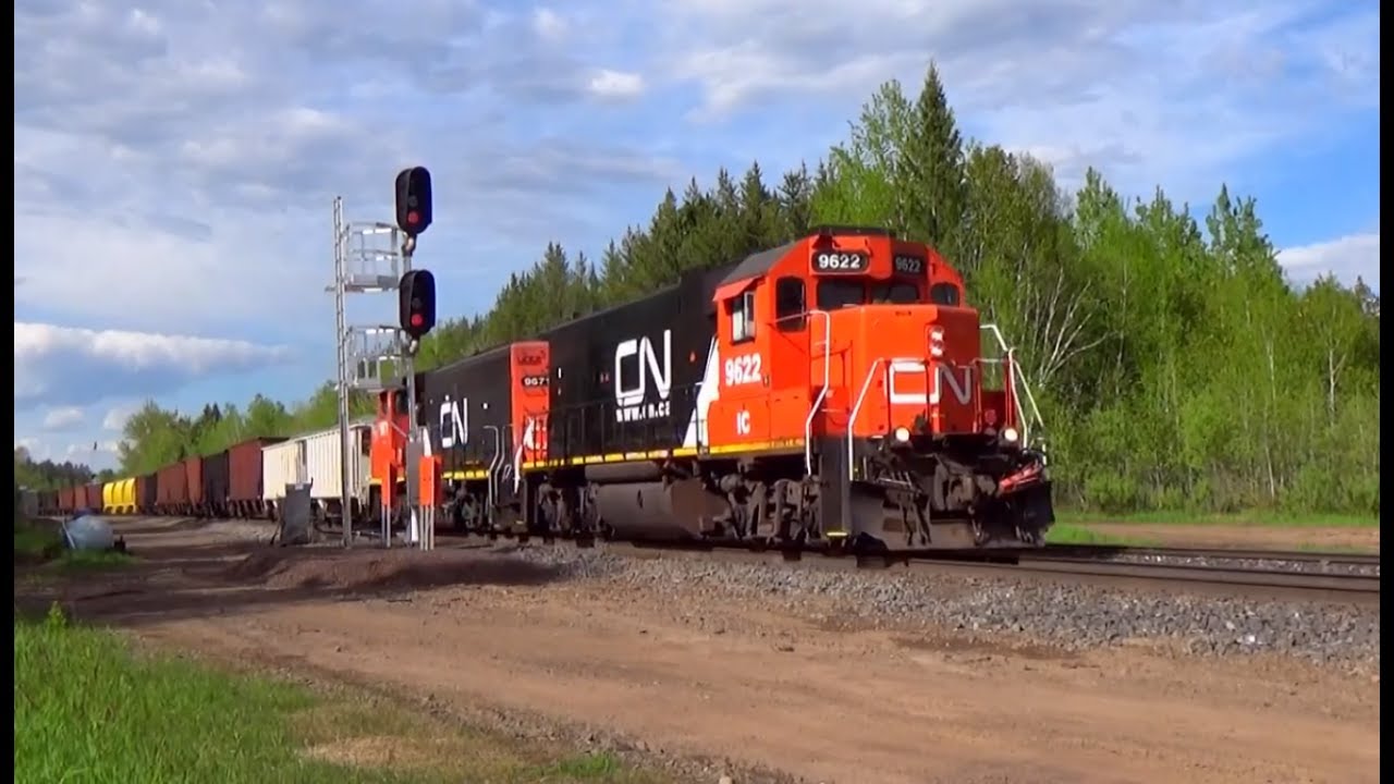 IC 9622 Southbound at Iron Junction, MN 5/27/17 - YouTube