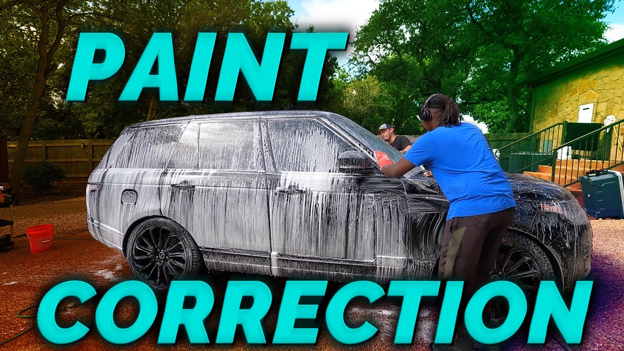 Transforming a Black Range Rover: Paint Correction, Hologram Removal ...