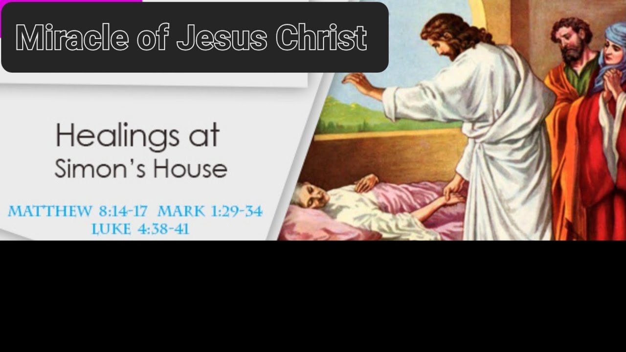 Online Bible Study & Fellowship. April 2,2023. Healing at Simon's house ...