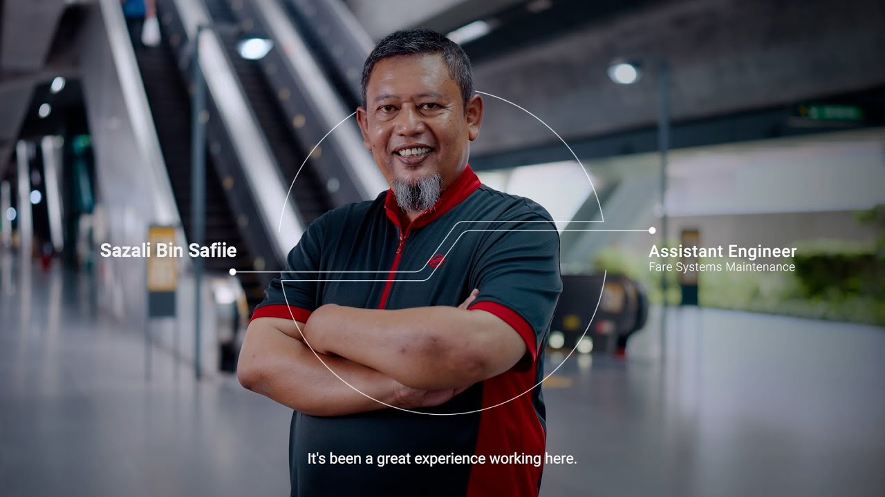 Sazali Bin Safiie, Assistant Engineer, Fare Systems Maintenance - YouTube