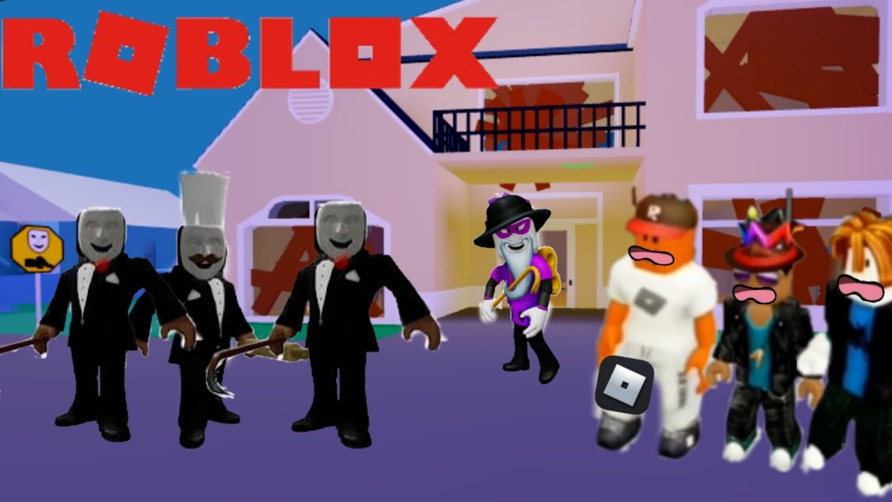 SURVIVING SCARY LARRY IN ROBLOX BREAK IN!! - YouTube