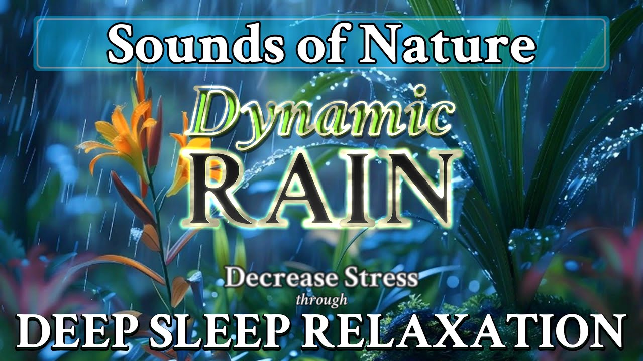 BEST Relaxing Rain Sounds: Dynamic Panning, Fall Asleep Fast, Recharge ...