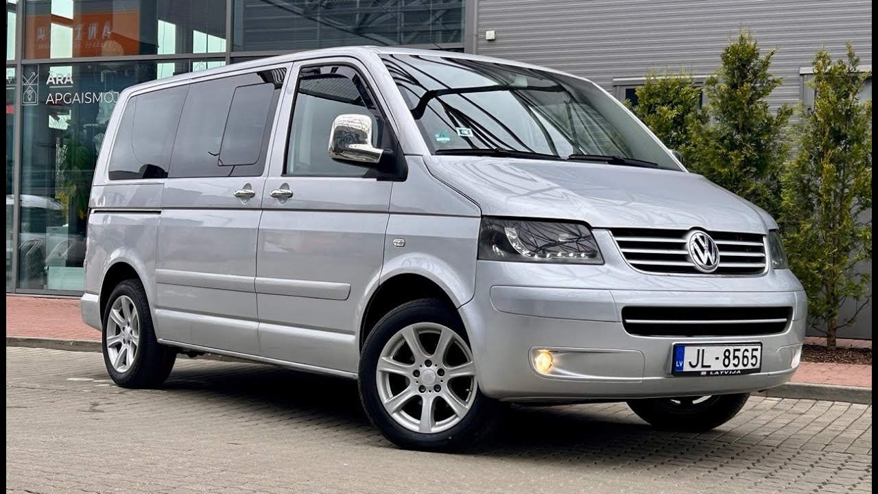 VW Multivan - 96 kw - Silver edition - Farkops - YouTube