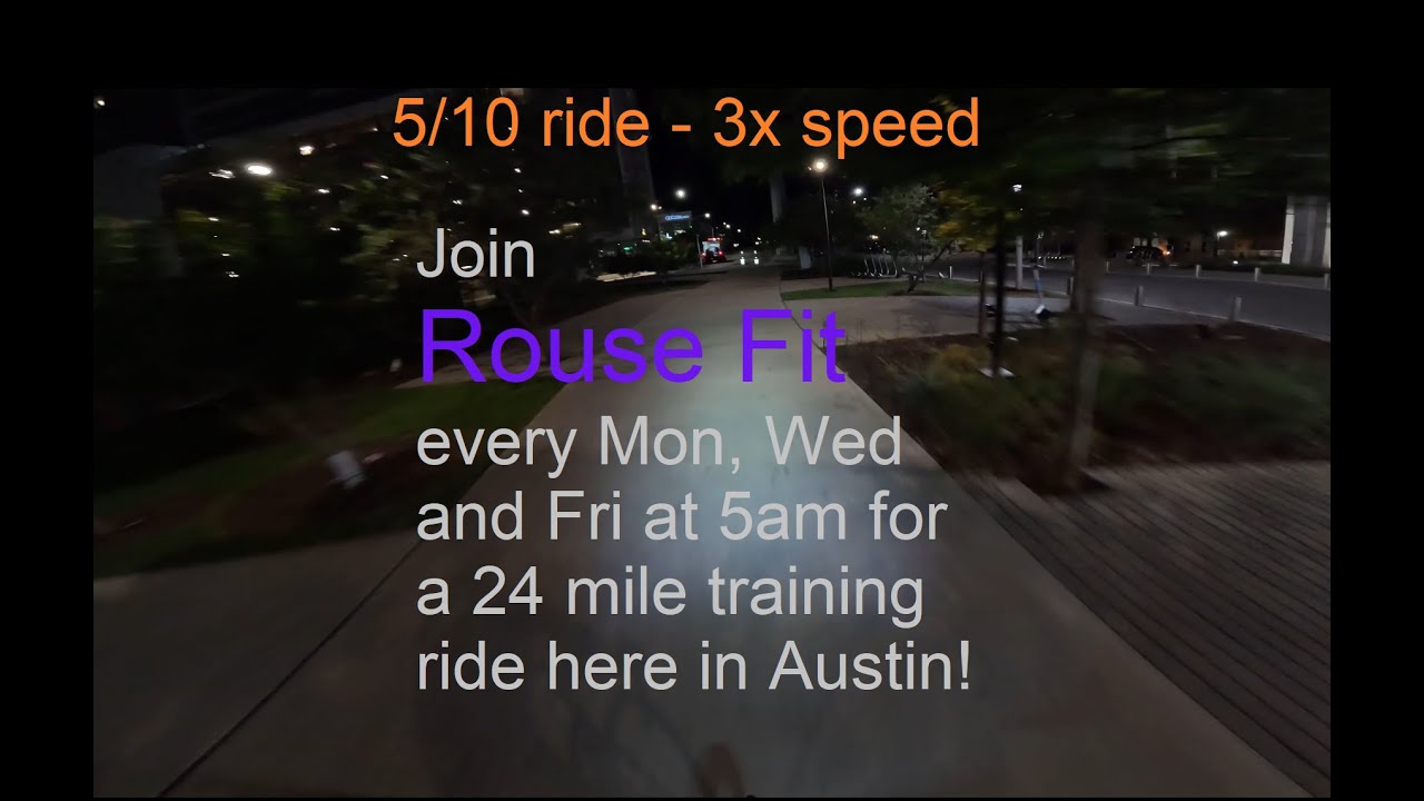 Join Rouse Fit every Mon, Wed, and Fri at 5am for a 24 mile training ...