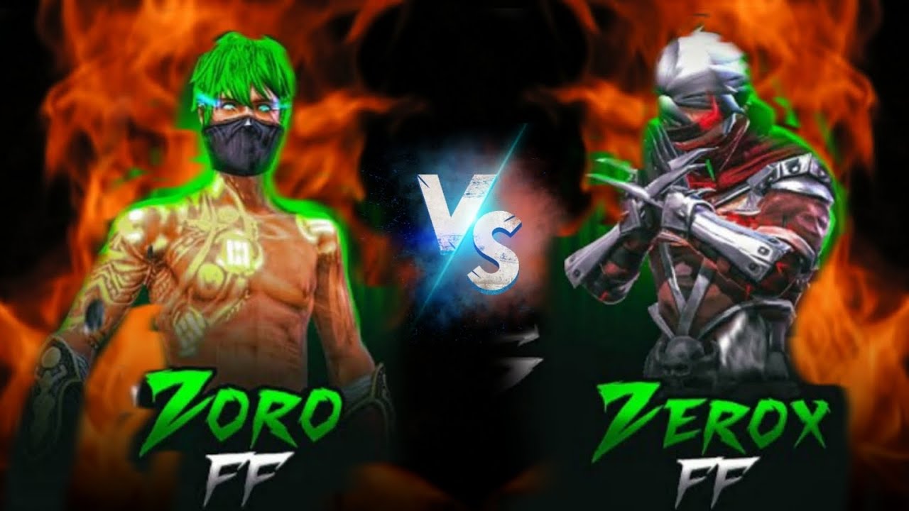 ZERO FF VS ZEROX FF 🖥️😱 - YouTube