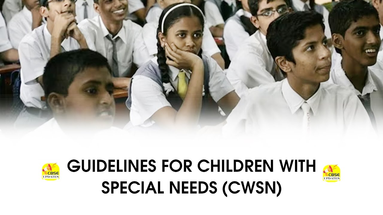 Guidelines for Children with Special Needs CWSN - YouTube