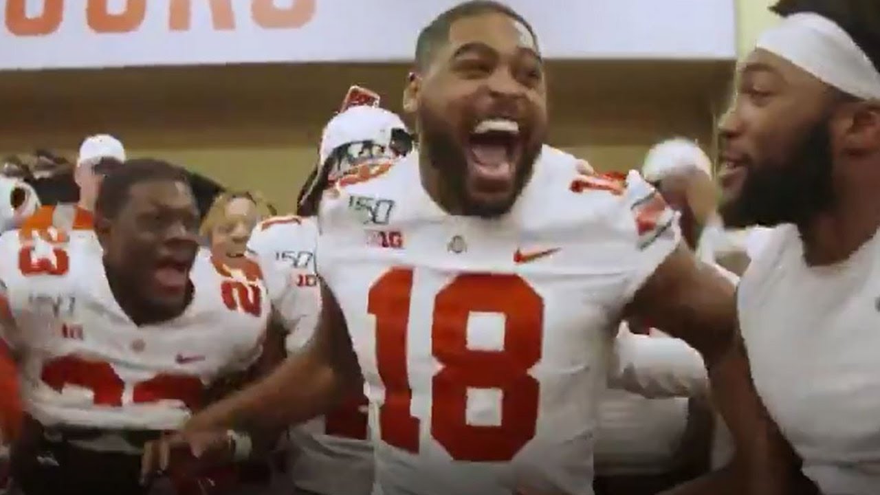 WATCH: Ohio State dance, celebrate after winning B1G Championship game ...