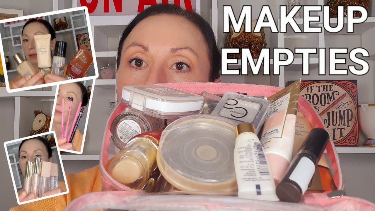 MAKEUP EMPTIES: BEAUTY TRASH 🗑 (ALMOST A YEAR OF MAKEUP EMPTIES) - YouTube