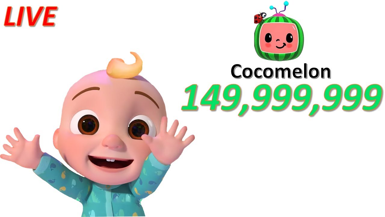 Cocomelon Hitting 150 Million Subscribers - YouTube