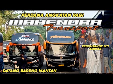 MAHENDRA TRANSPORT.. LINE PERDANA ANGKATAN PAGI.... PENUMPANGE LANGSUNG ...