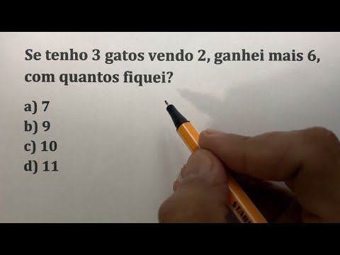 RACIOCÍNIO LÓGICO OU CHARADA MATEMÁTICA❓  99% ERRAM