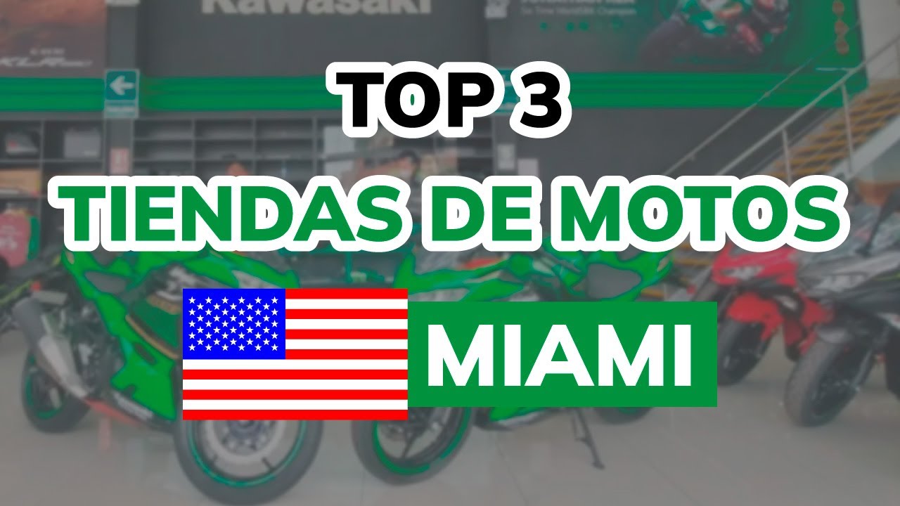 🥇 Las mejores Tiendas de Motos en Miami (USA) - YouTube