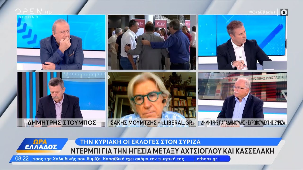 Ο Δημήτρης Παπαδημούλης για τις εκλογές στον ΣΥΡΙΖΑ και για την ...