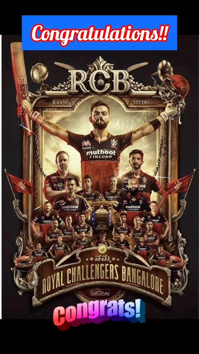 🎊Congratulations RCB 🎊 - YouTube