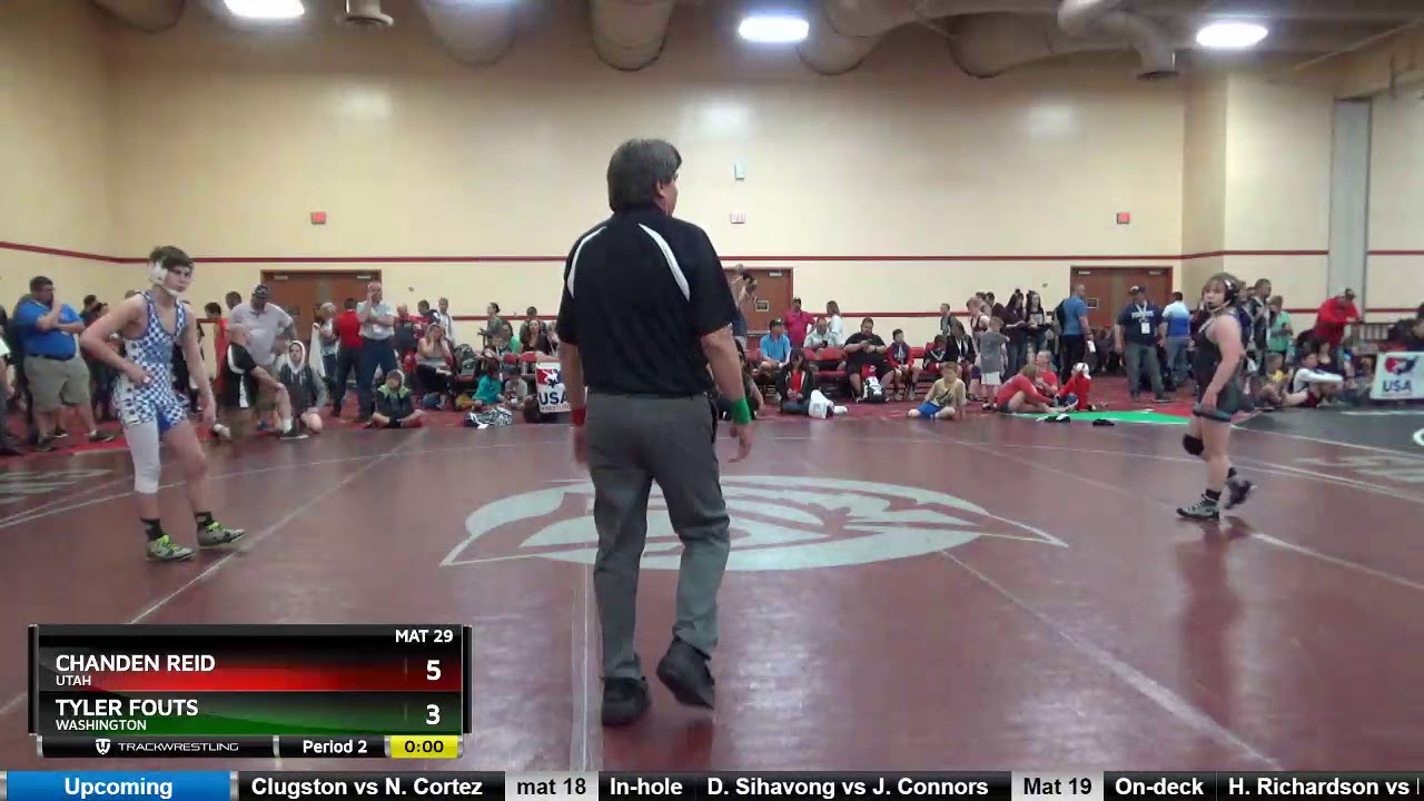 SB 101-107 Chanden Reid UTAH Vs Tyler Fouts Washington - YouTube