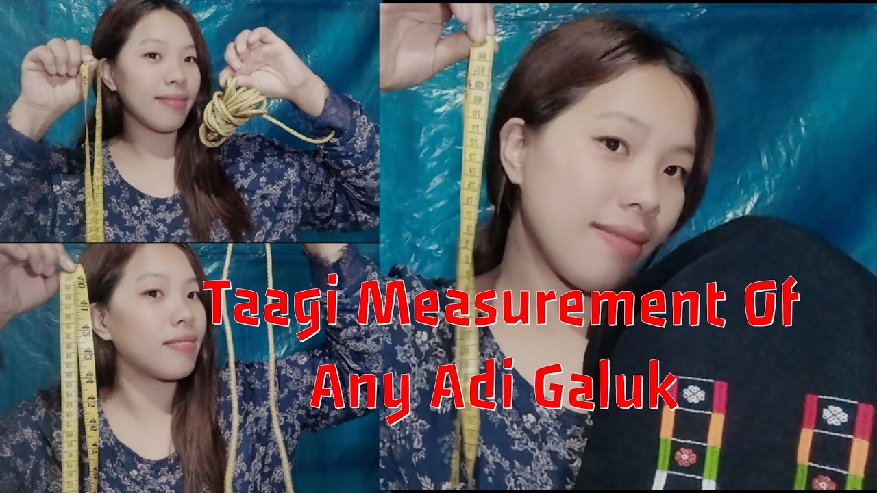 Taagi (Rope) Measurement Of Any Adi Galuk|Tutorial Traditional ...