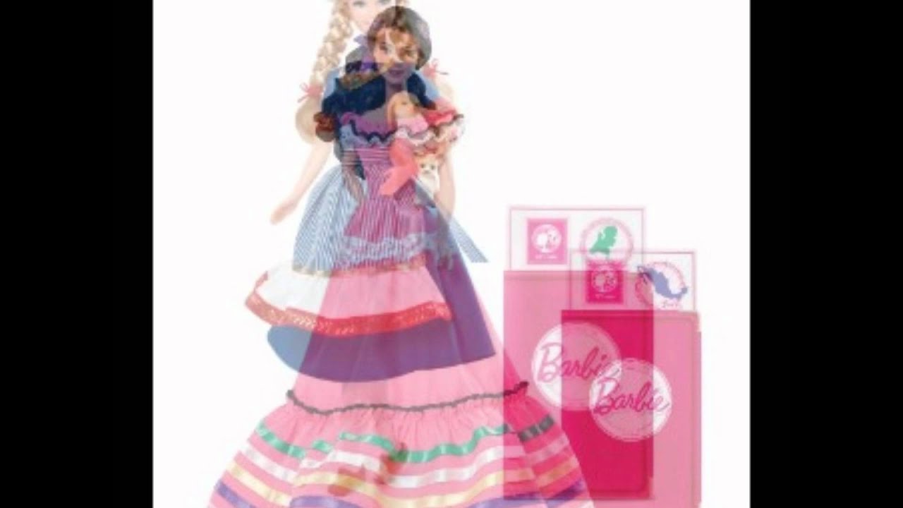 Barbie collector dolls of the world collection - YouTube