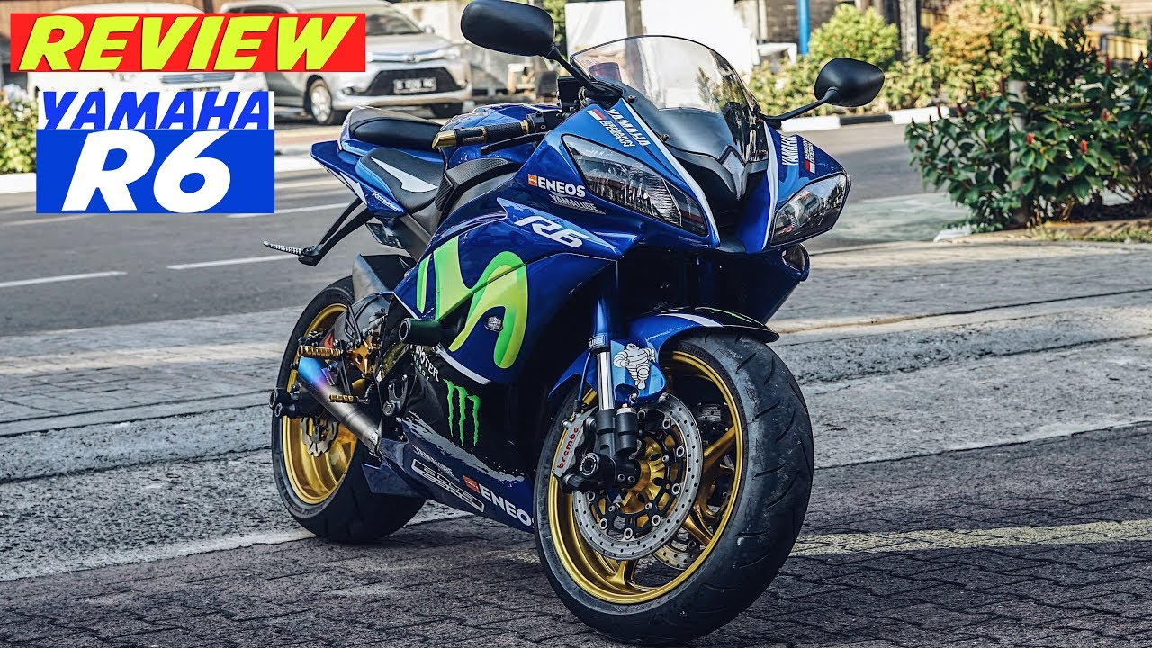 #57 REVIEW YAMAHA R6 FULL FITUR & ACCESORIES LENGKAP PARAH..!! - YouTube