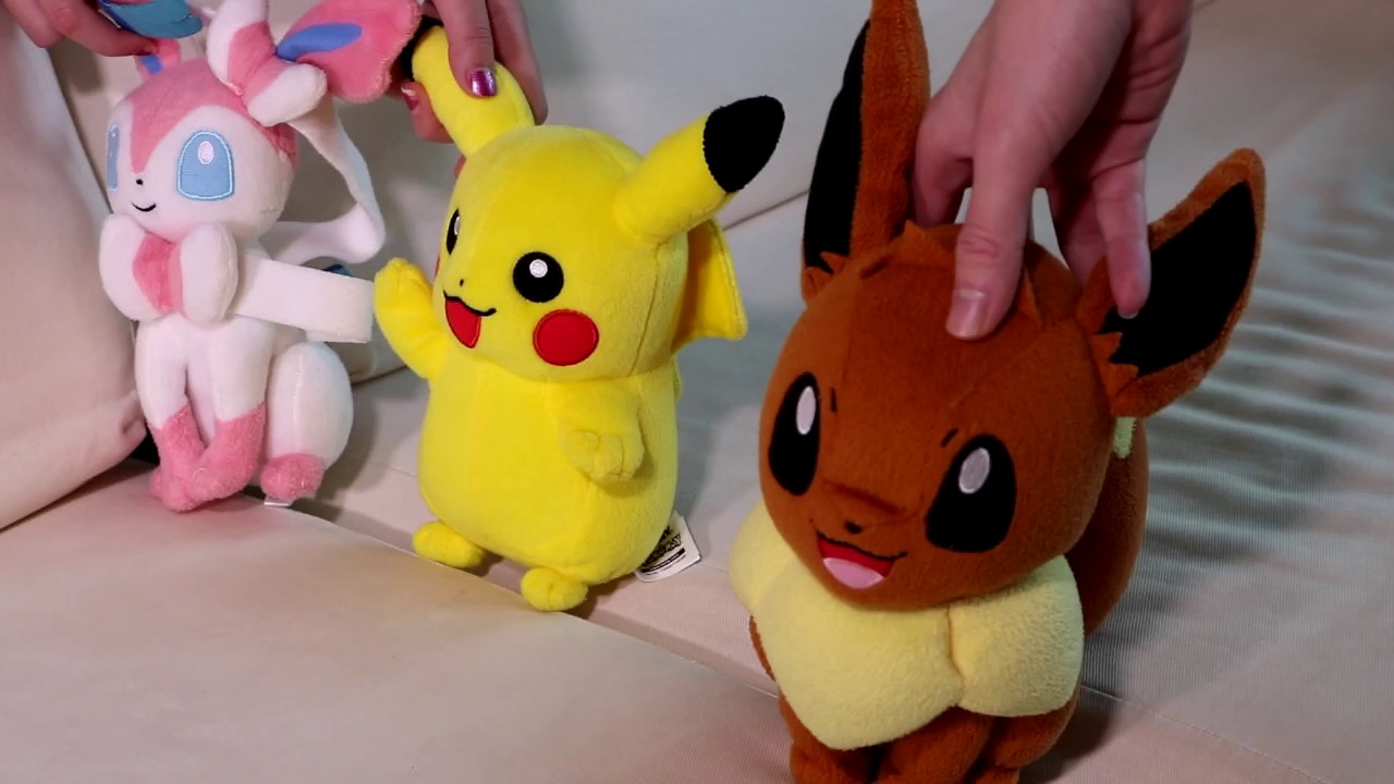 Eevee's Plush Adventures: Pokemon Go Short - YouTube