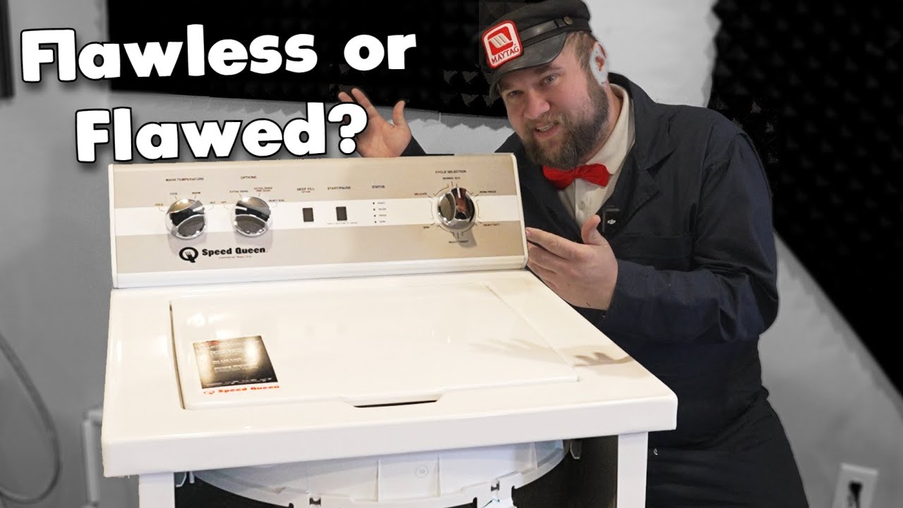 The Most Reliable Washer Today! But is There an Issue? Speed Queen TC5 ...