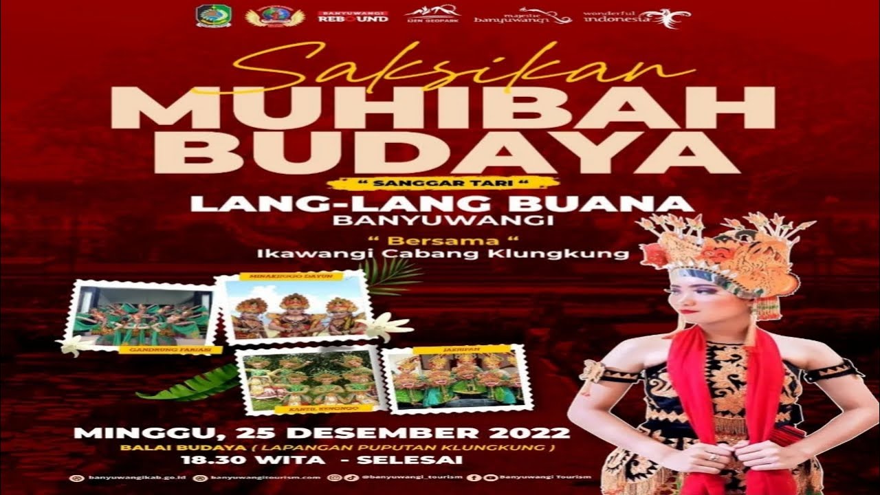 LIVE 🇮🇩 MUHIBAH BUDAYA IKAWANGI DEWATA CAB. KLUNGKUNG BERSAMA LANG LANG ...