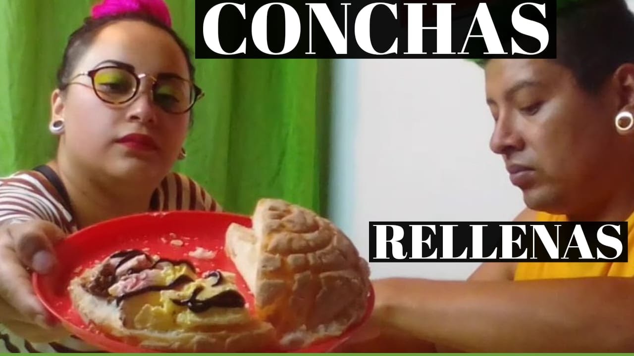 CONCHAS RELLENAS DE HELADO // RICAS 🍨🥰 // CARLOSYDANNI. - YouTube
