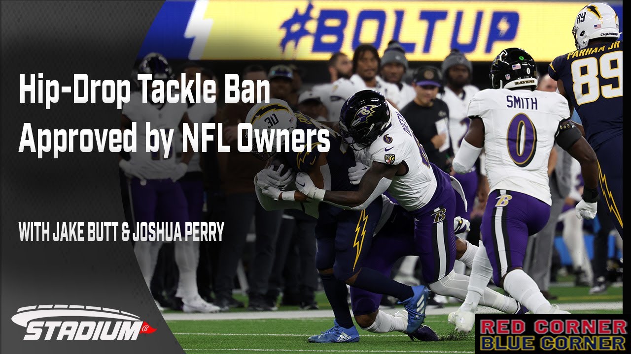 Hip-Drop Tackle Ban Approved by NFL Owners - YouTube