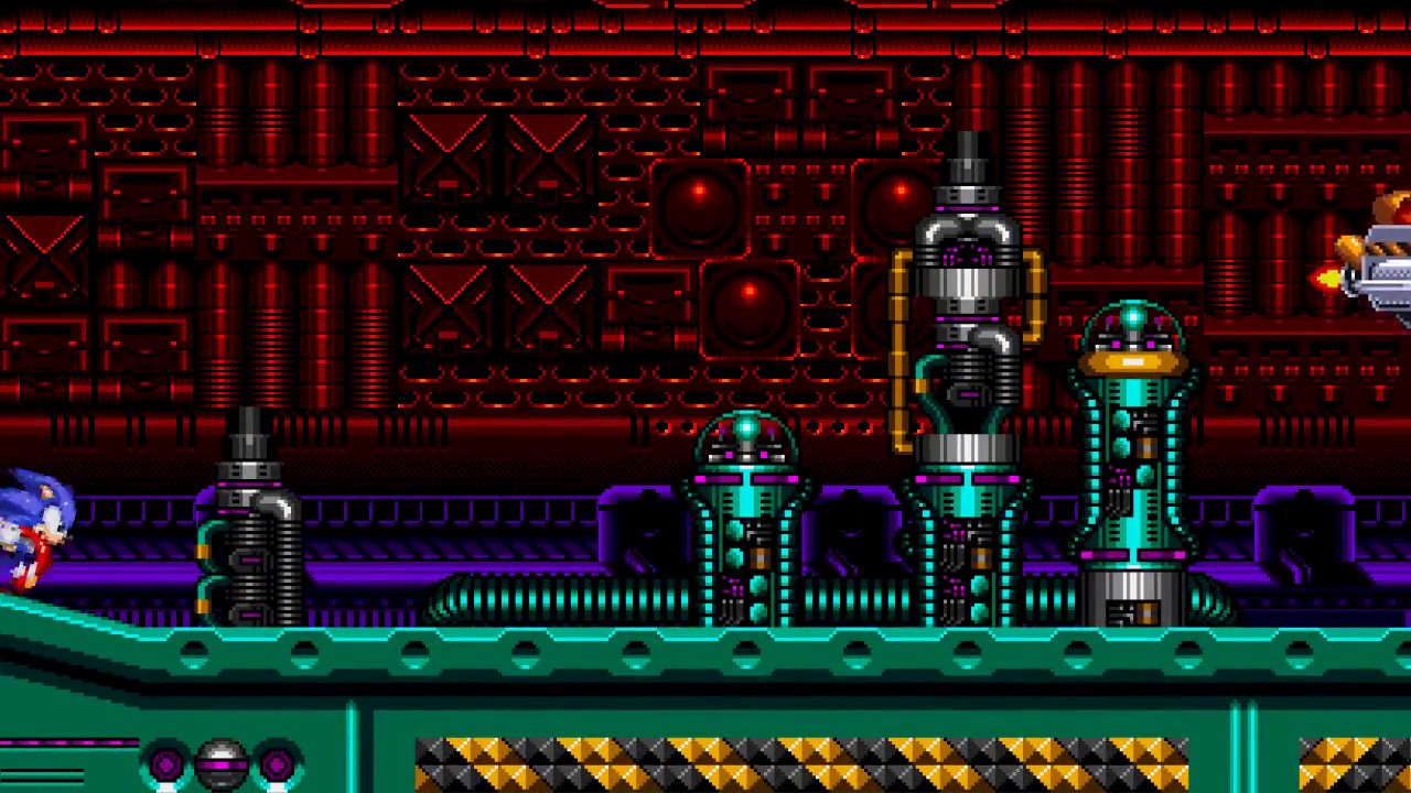 Tails CD Metallic Madness present layout - YouTube