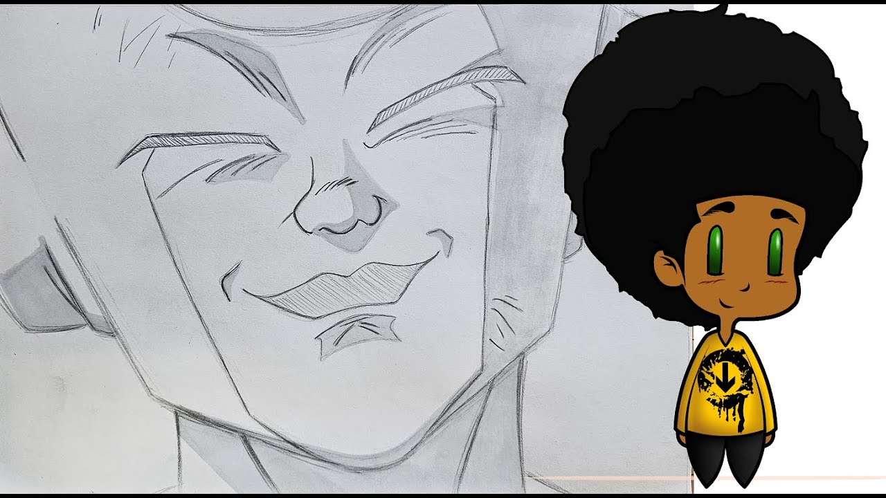 Frieza Smile - Dragonball Z sketch - Art Guy 208 - YouTube