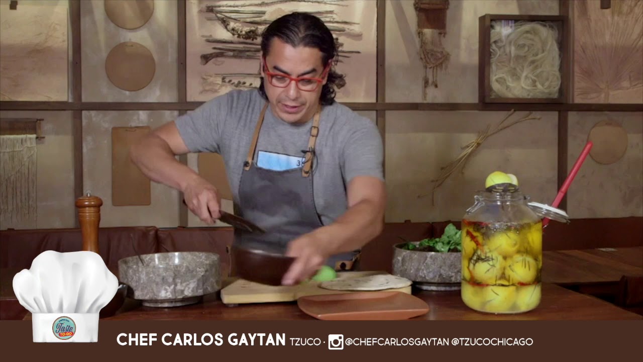 Taste to Go: Chef Carlos Gaytan of Tzuco - YouTube