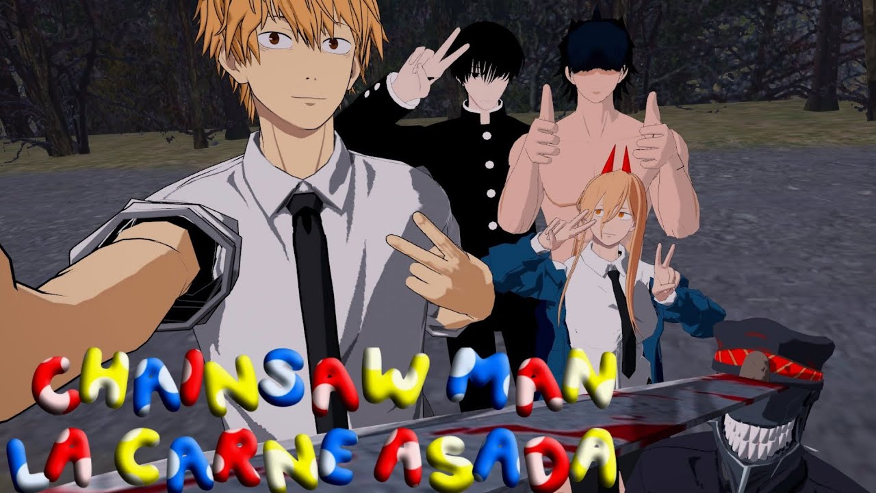 Chainsaw Man la carne asada | VRCHAT - YouTube