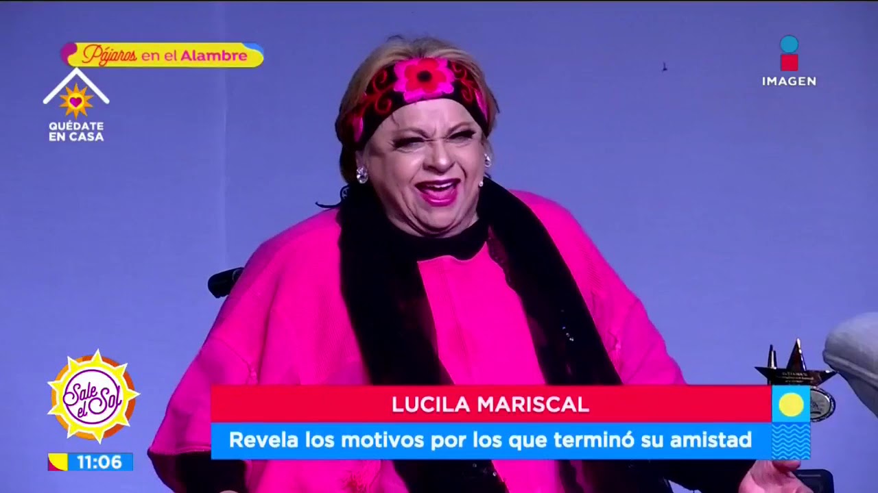 Lucila Mariscal desea reencontrarse con Verónica Castro | Sale el Sol ...