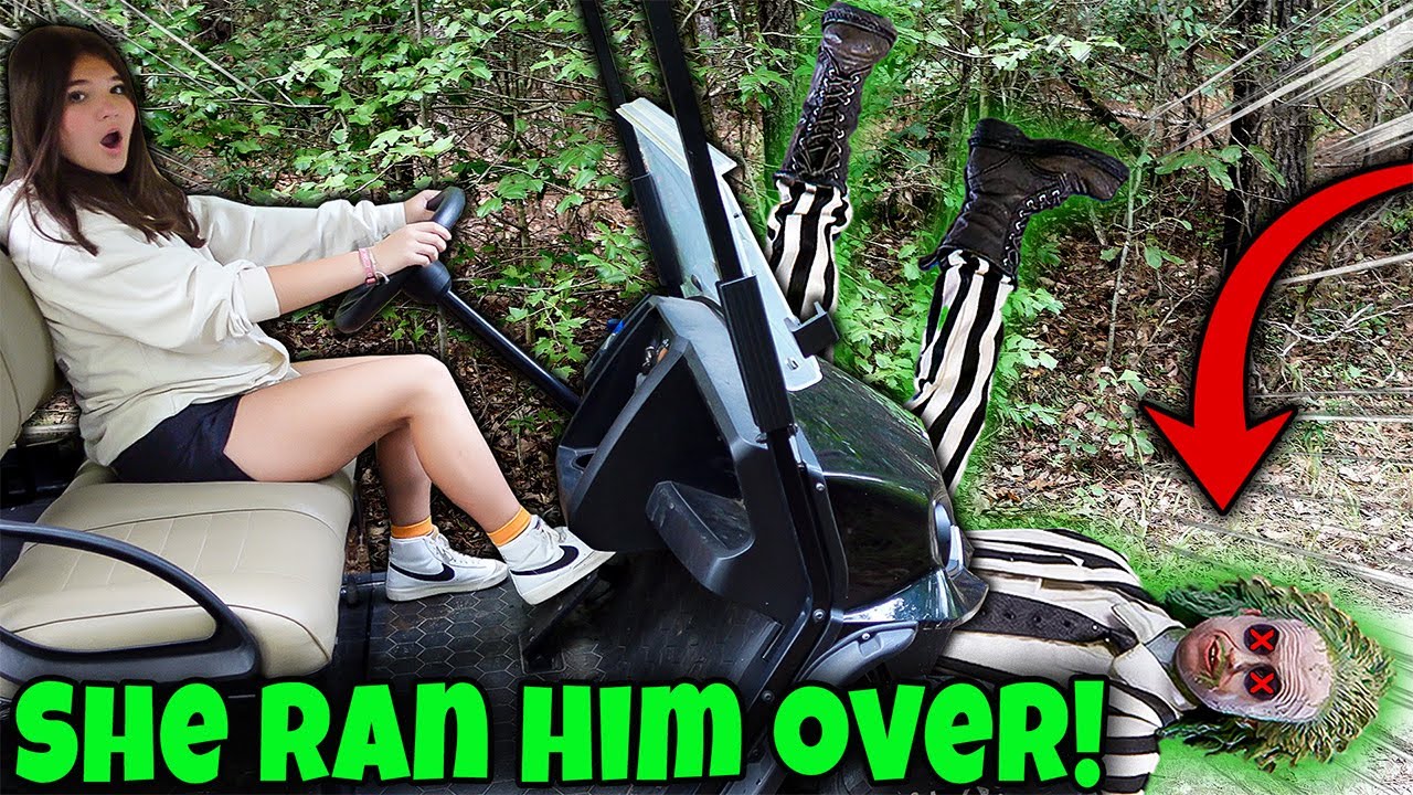 She Ran Over Beetlejuice!!! - YouTube
