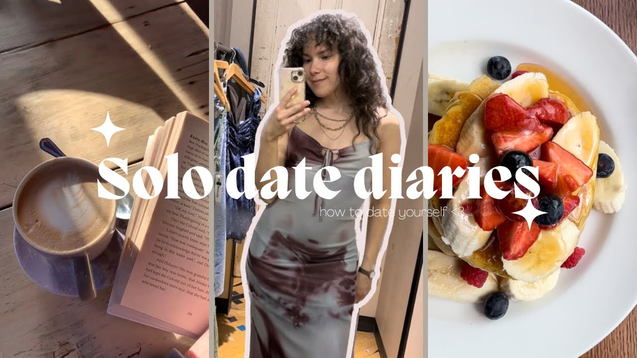 SOLO DATE DIARIES | ep 1: how to enjoy being alone, solo date in London ...