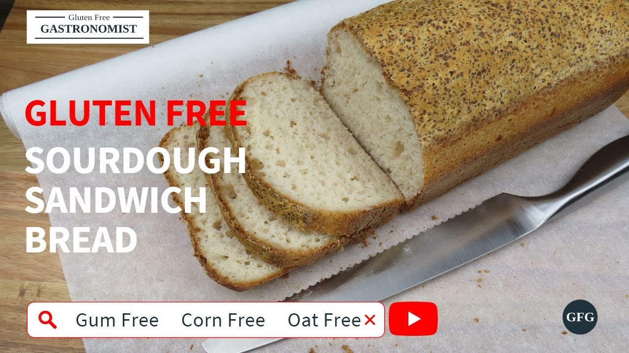 Gluten Free Sourdough Sandwich Bread (Gum Free, Oat Free, Corn Free ...