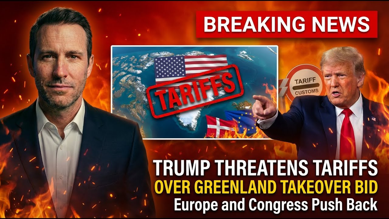 JUST IN: Trump THREATENS Tariffs on Countries BLOCKING His Greenland ...