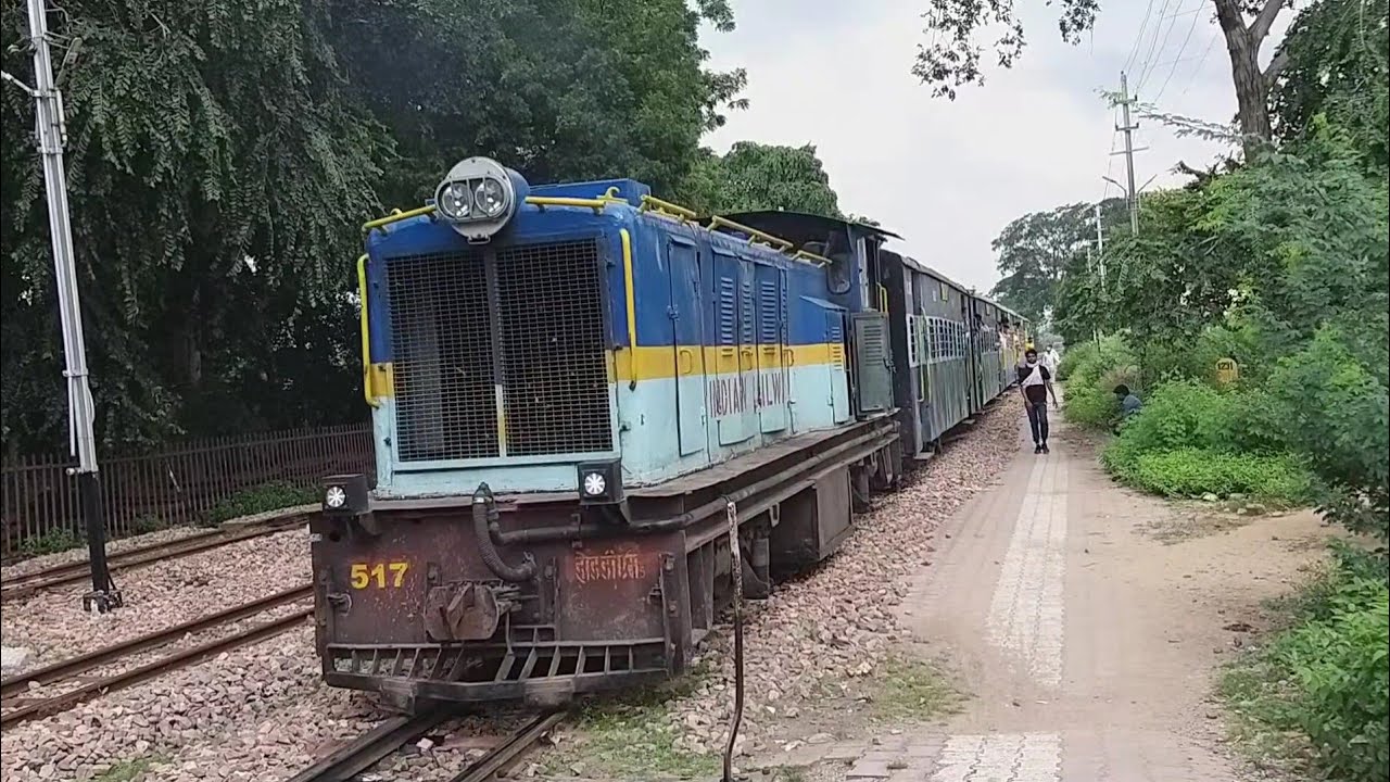 Sirmuttra-Dholpur Jn Narrow Gauge Pass with ZDM-5 - YouTube
