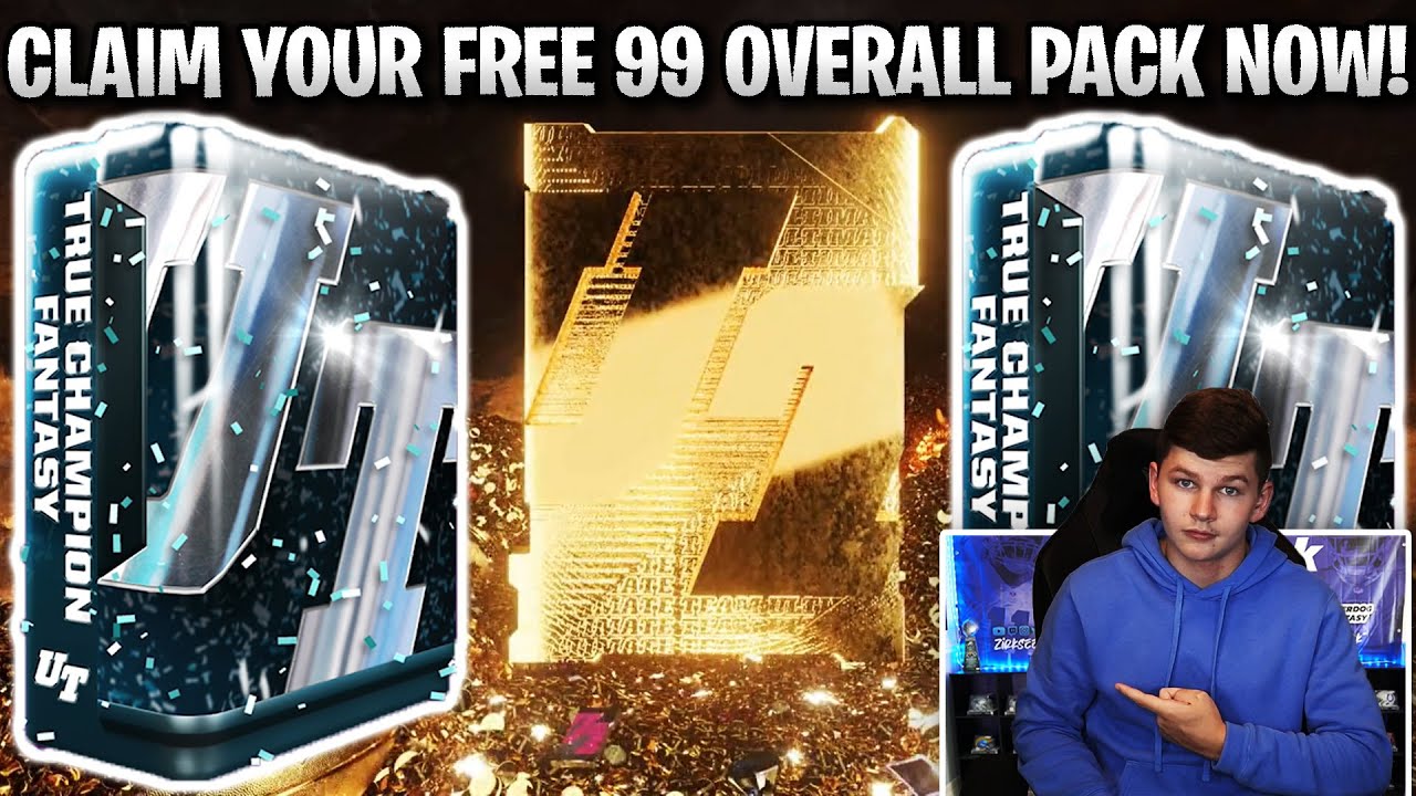 CLAIM YOUR FREE 99 OVERALL PLAYER PACK NOW! - YouTube