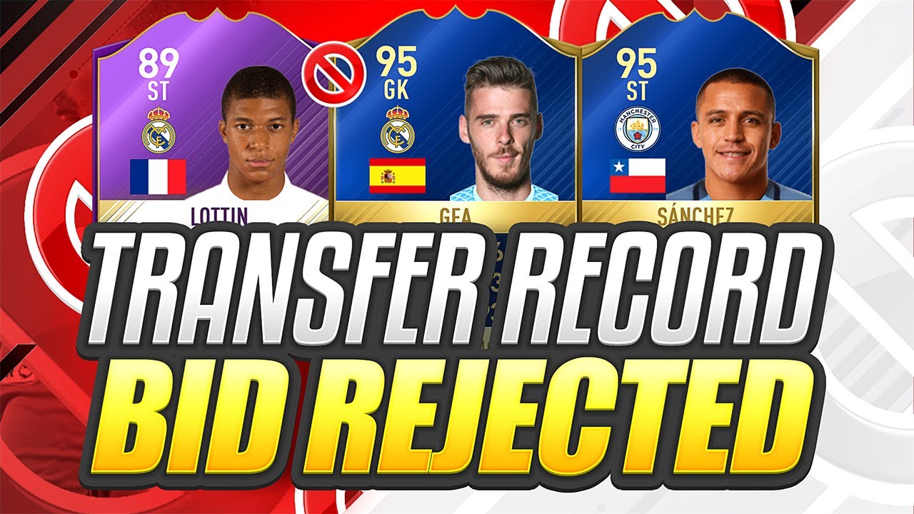 NEW INSANE REJECTED TRANSFER BIDS!! - YouTube