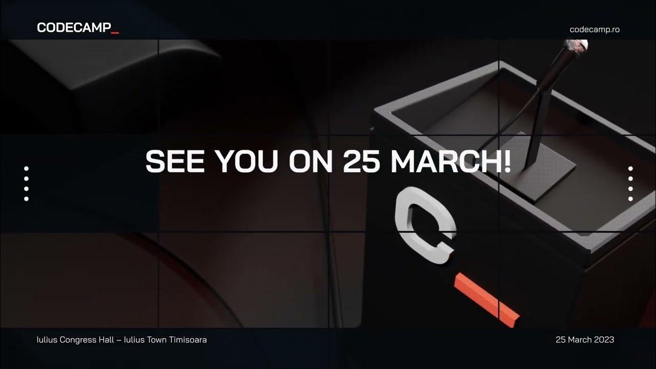 Codecamp_Timisoara 2023, March 25 - YouTube